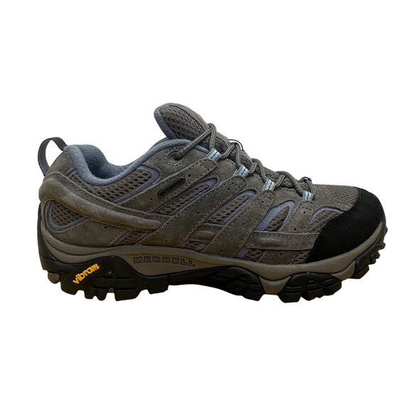 Merrell | Shoes | Merrell Womens Gray Mesh Suede Vibram Soles Upper ...